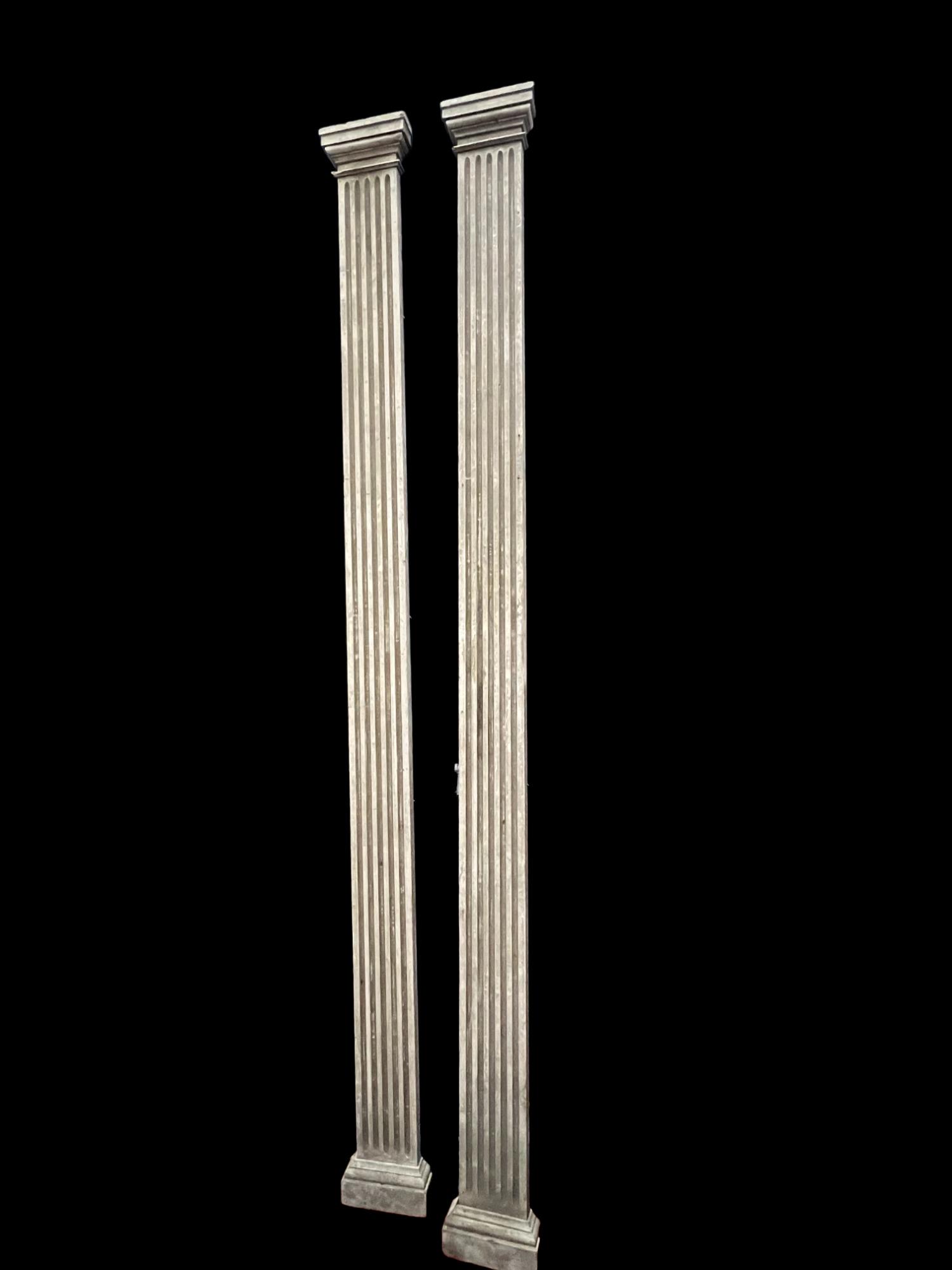 Pair Of 19th C. Pilasters