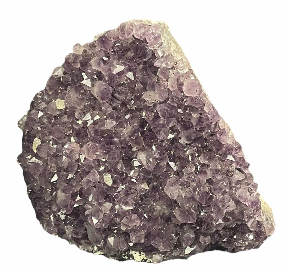 Amethyst Plate With Goethite Inclusions