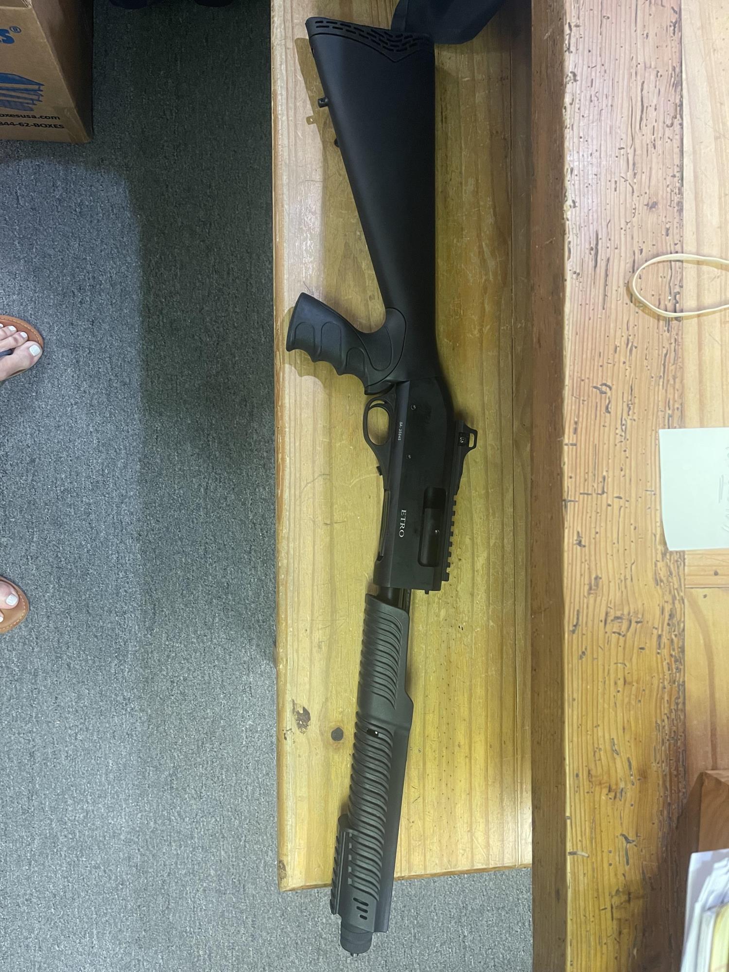 ATA ETRO 10 12 GA PUMP SHOTGUN - Feb 22, 2023 | Lewis & Maese Antiques ...