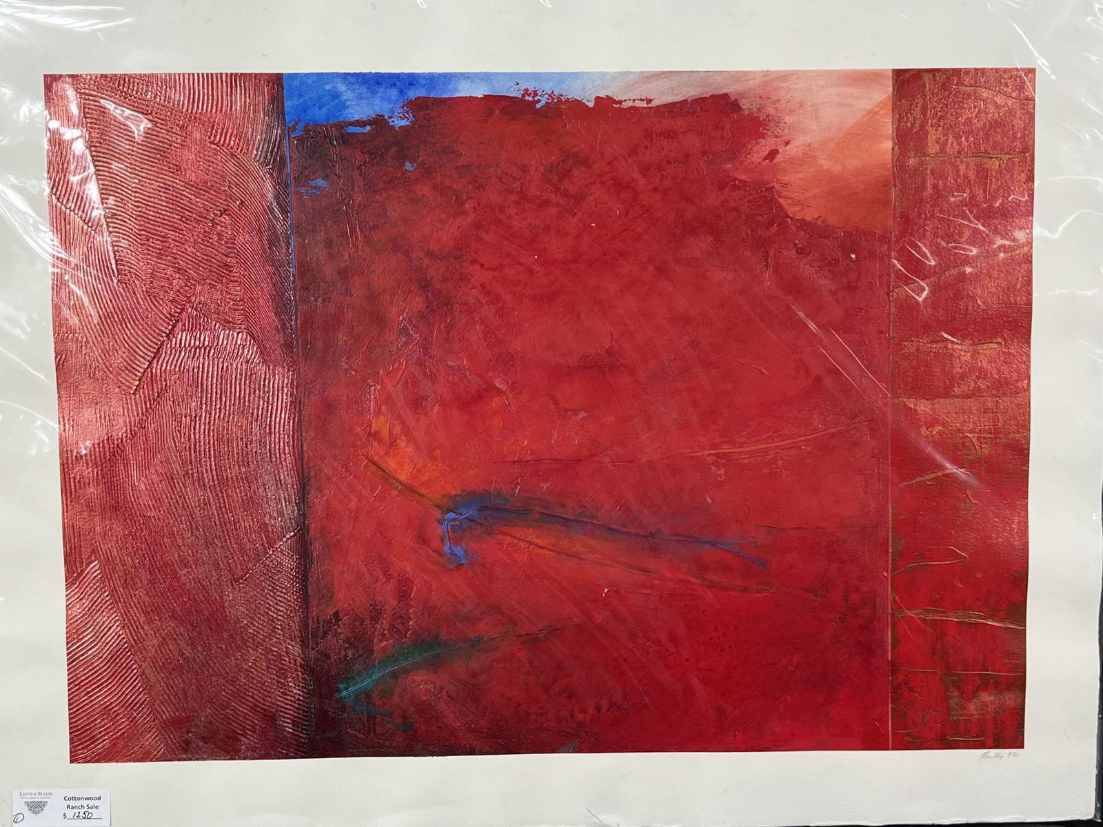 Robert Rector Abstract Acrylic On Paper - Apr 16, 2023 | Lewis & Maese ...