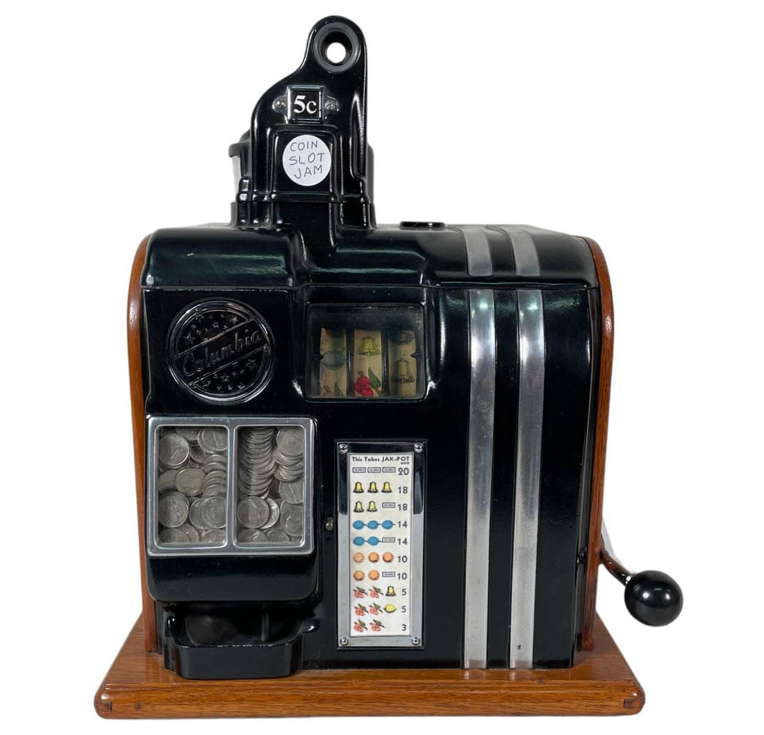 5 Cent Groetchen Tool Columbia Slot Machine Auction