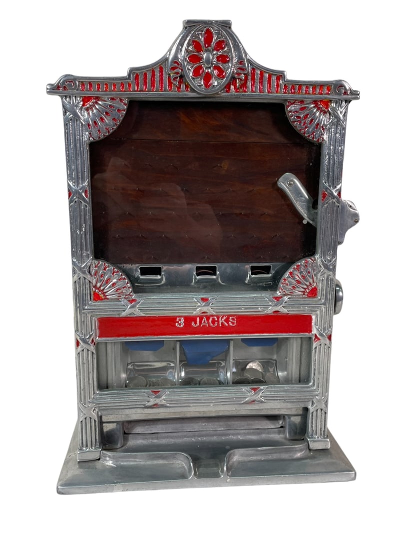 1910 "3 Jacks Coin Op Slot Machine"
