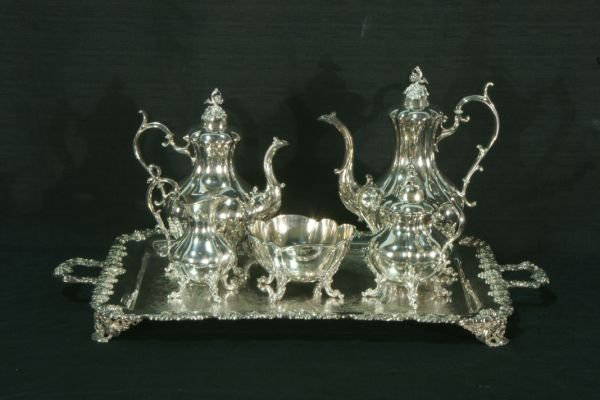 Reed & Barton Winthrop Silverplated Tea Set