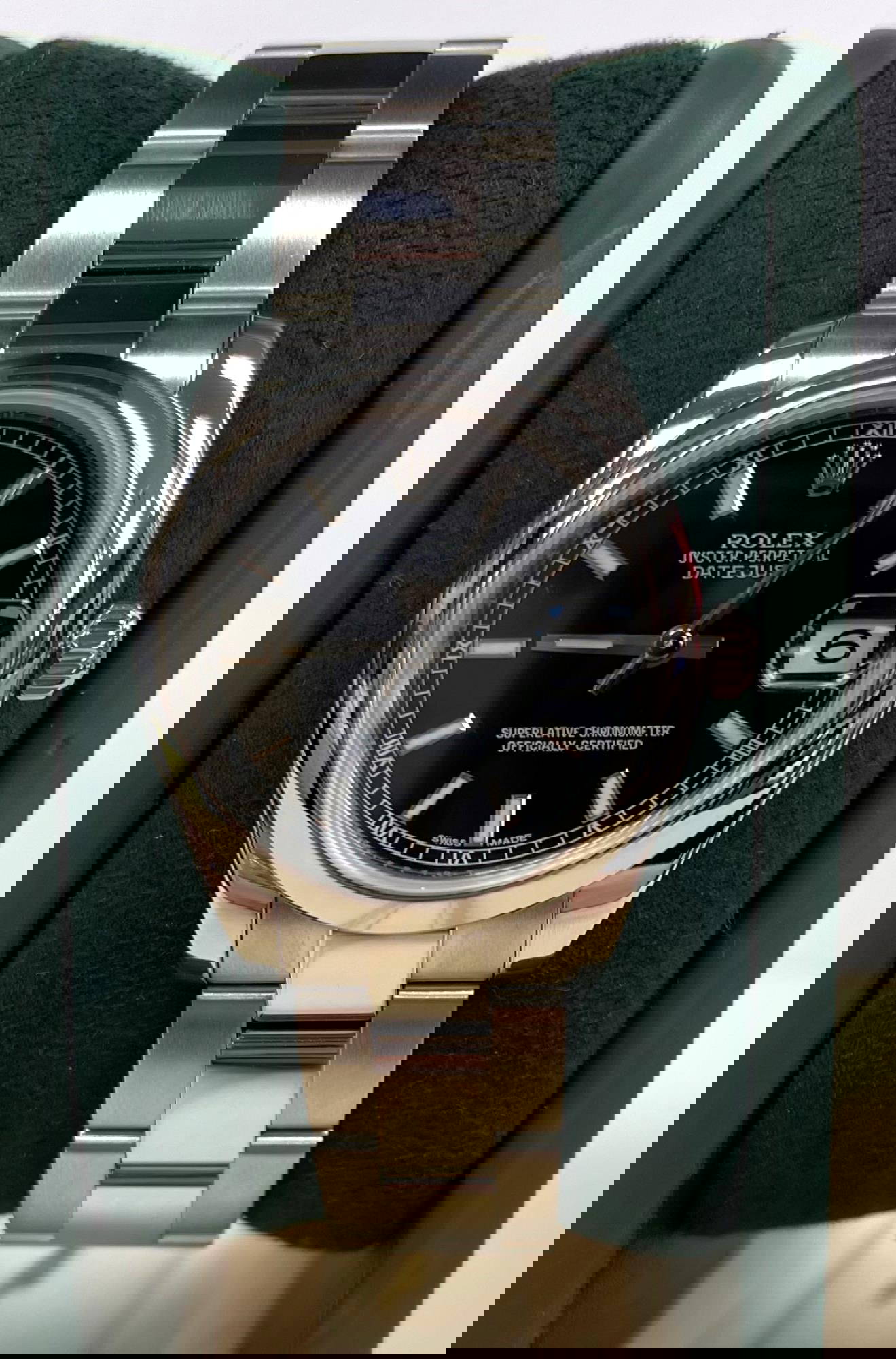 Stainless Steel Rolex 36mm Date Adjust Auction