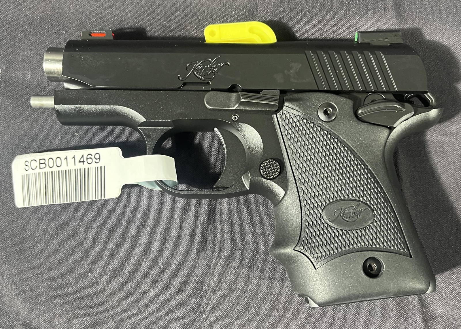 Kimber Micro 9 Stealth Fo 9mm Pistol Auction