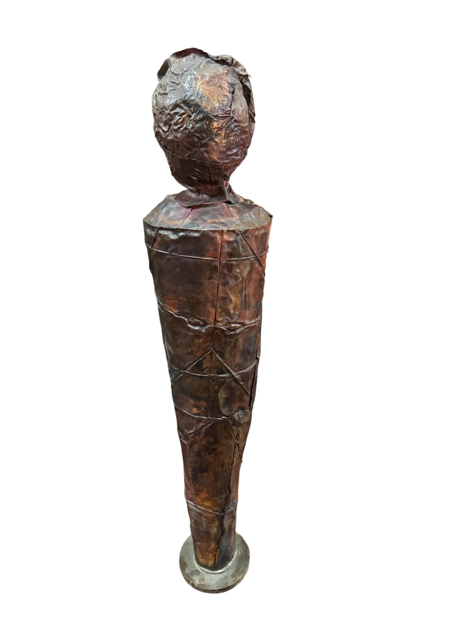 Tara Conley Copper Female Statue Auction