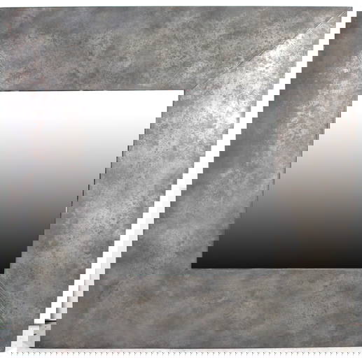 Contemporary Metal Square Framed Mirror