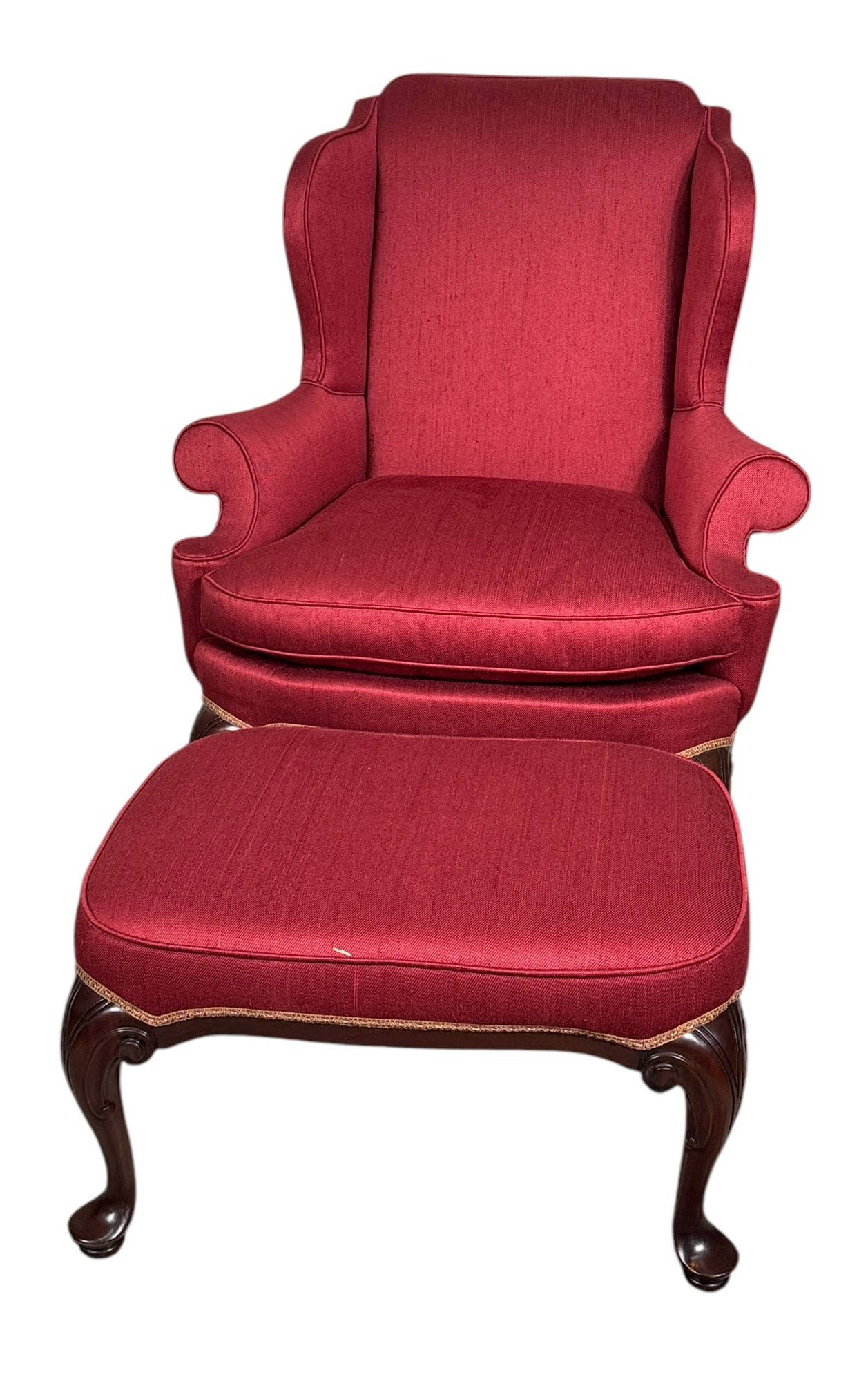Red Wing Chair By Southwestern Auction