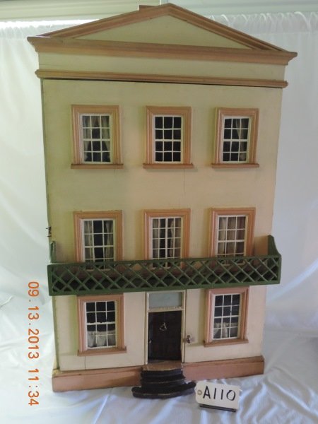Colonial Doll House, front opens - Aug 23, 2014 | Lewis & Maese ...