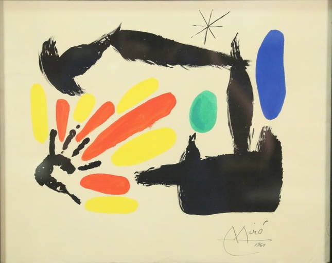 JOAN MIRO "SANS TITRE" GOUACHE ON PAPER, 1960 - Feb 18, 2015 | Lewis ...