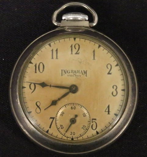 Vintage Ingraham Viceroy Pocket Watch