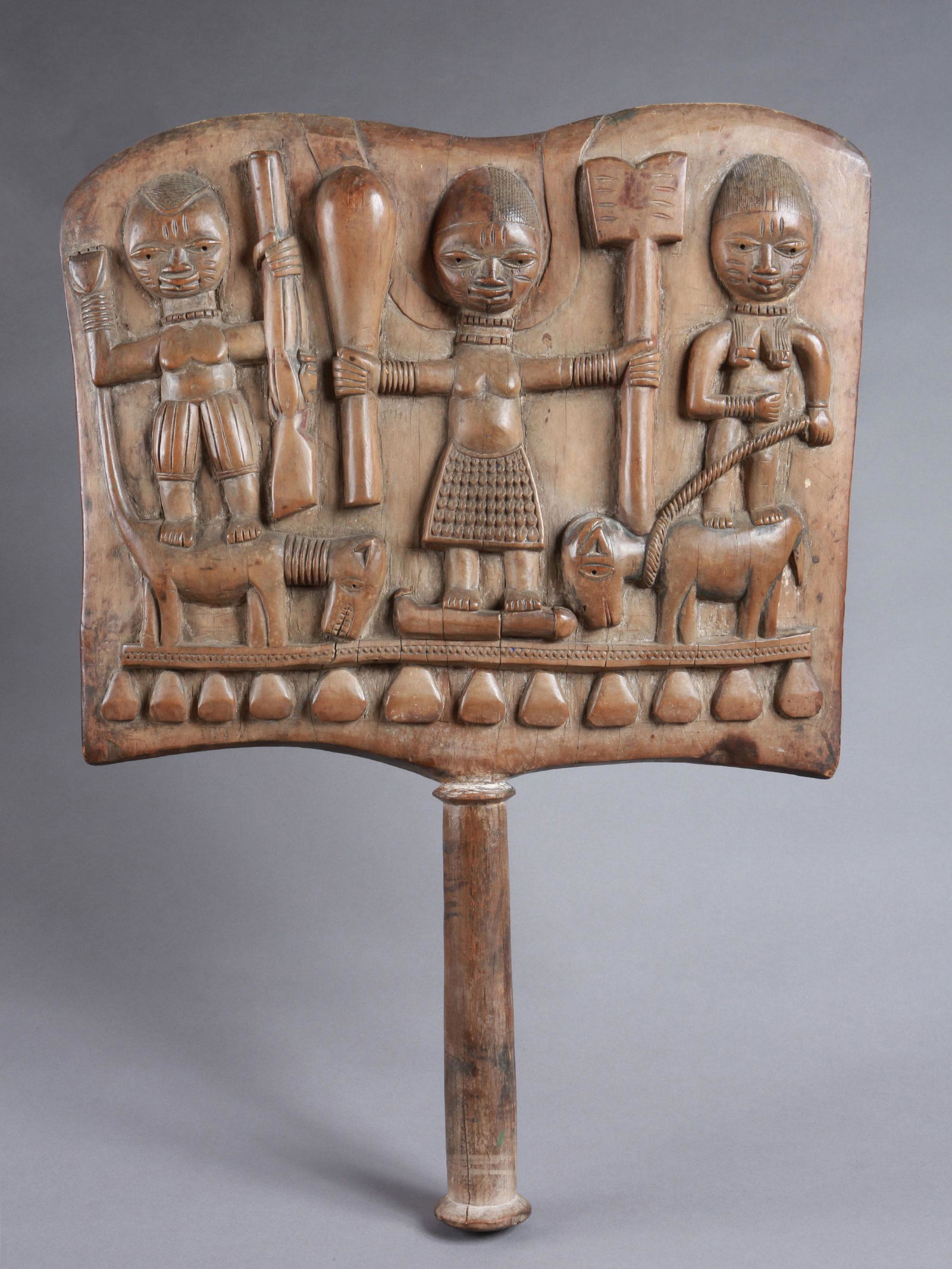 A Yoruba Staff, "oshe Shango"
