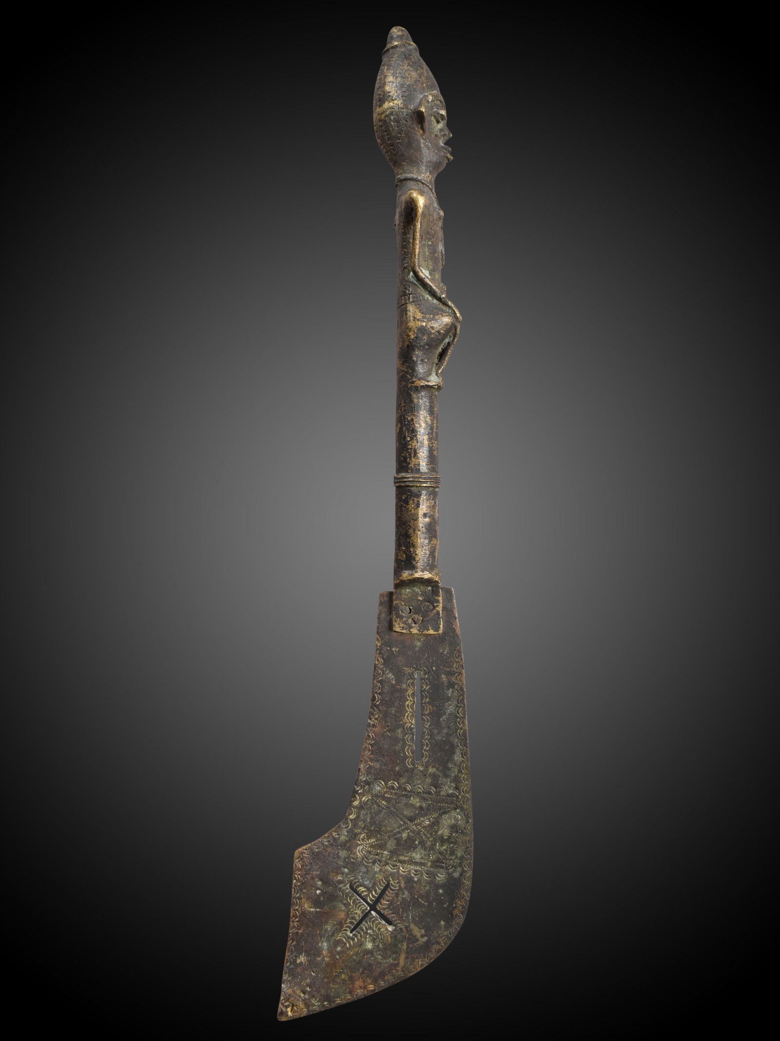 A Yoruba Ceremonial Sword, "ada Ogun"