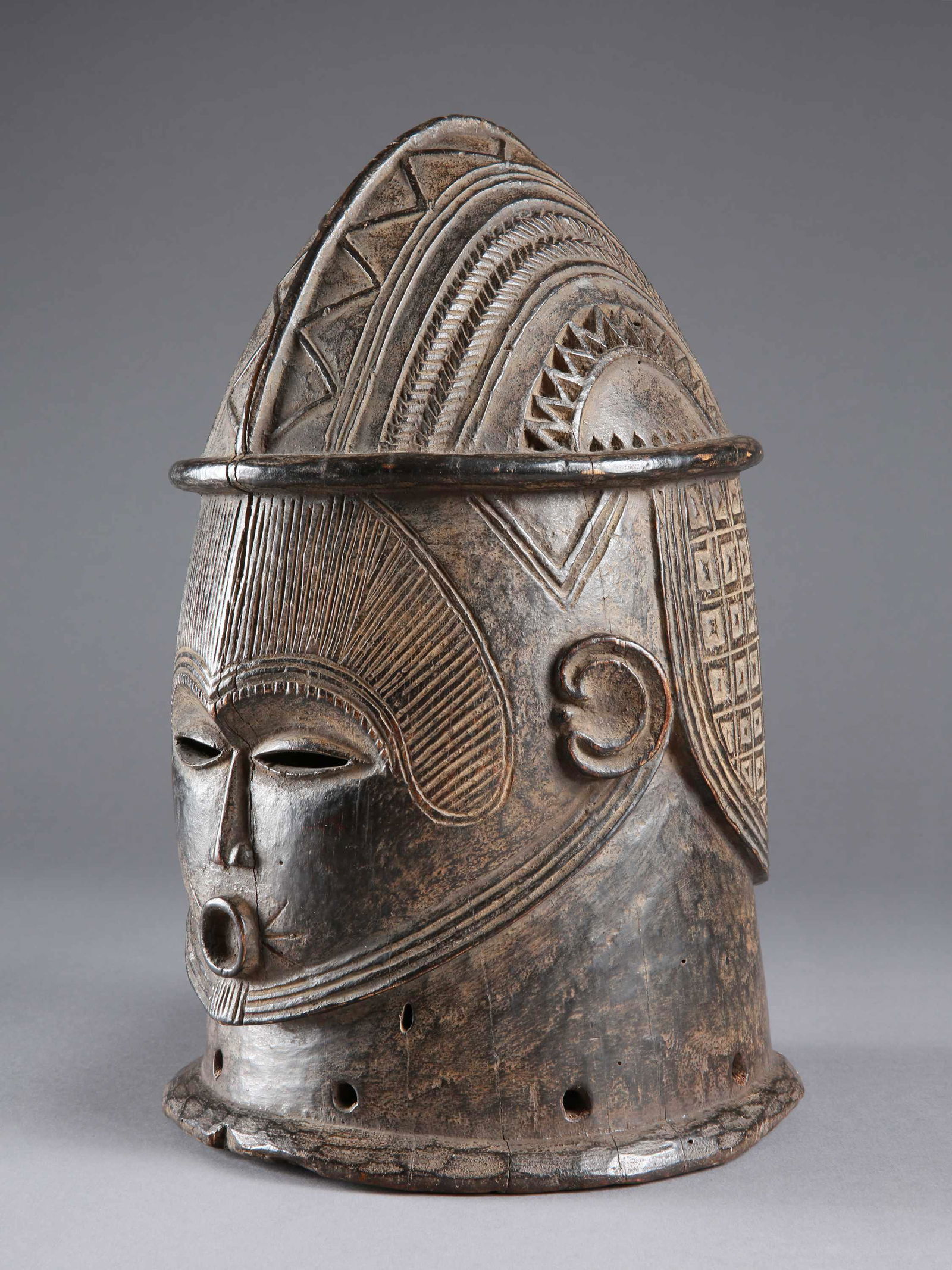 An Igala Helmet Mask, "egwu Agba"