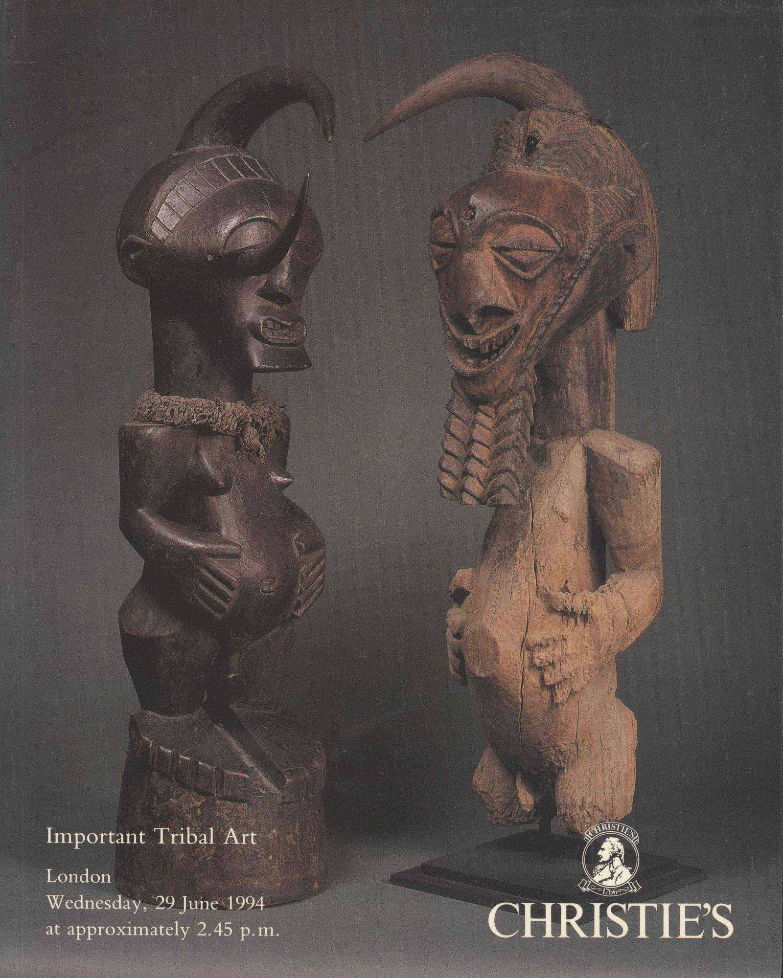 Christie's 1994, Important Tribal Art Auction