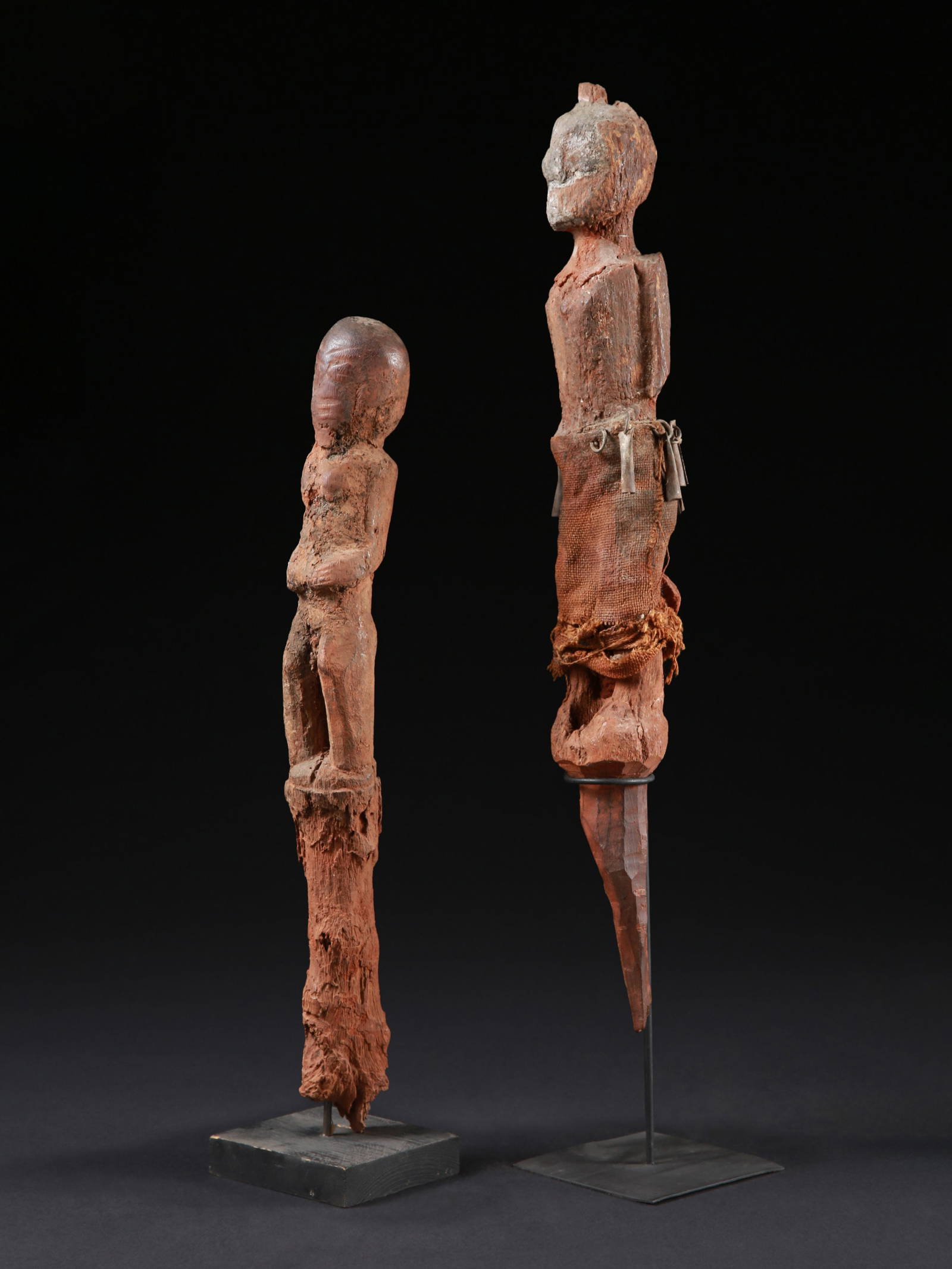 2 Fon Figures, "bocio" Auction