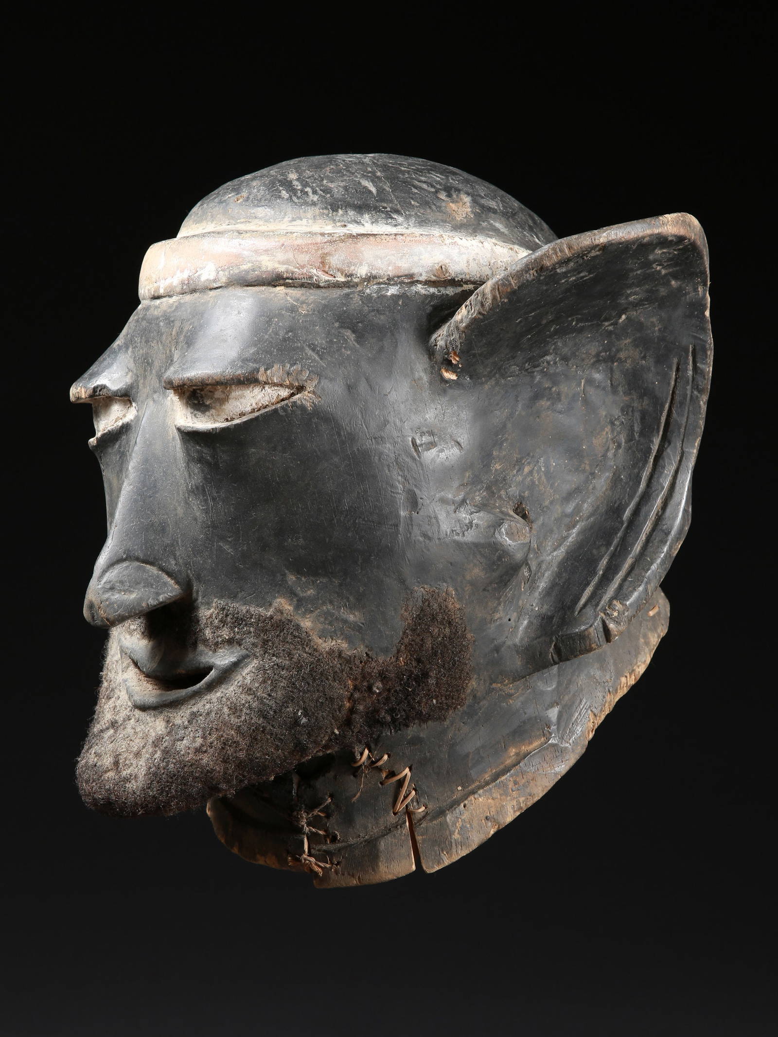 A Makonde Helmet Mask, "lipiko" Auction