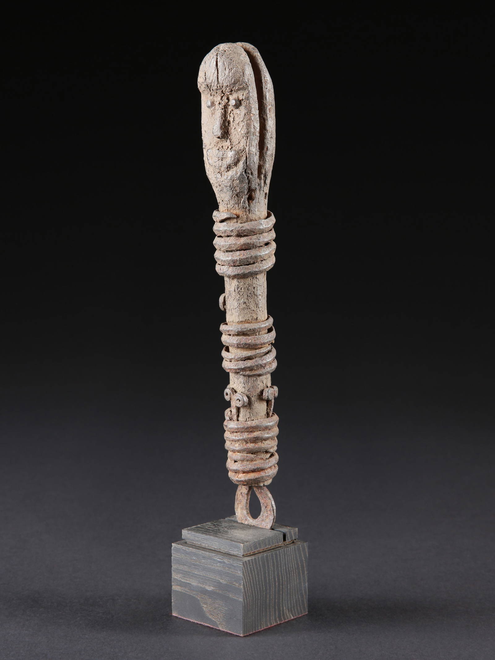 An Igbo Ceremonial Staff, "ofo" Auction