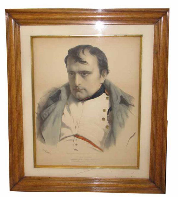 321: LITHOGRAPH NO.68 OF NAPOLEON BY EMILE LASSALLE