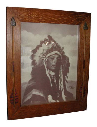 Chief Red Shirt Cheyenne Print By Fa Rinehart 1720a