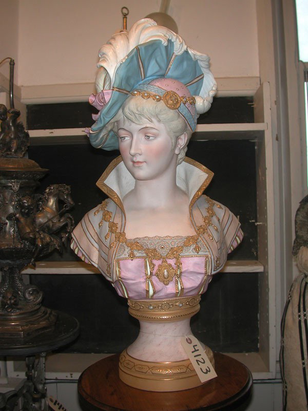 PAUL DUBOY PORC. BUST OF LOVELY LADY W/ HAT 994123 - Nov 12, 2011 ...