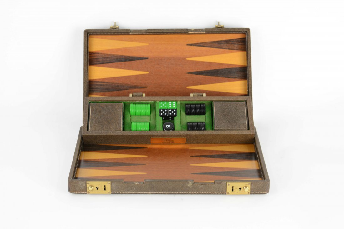 A Gucci Travel backgammon Set
