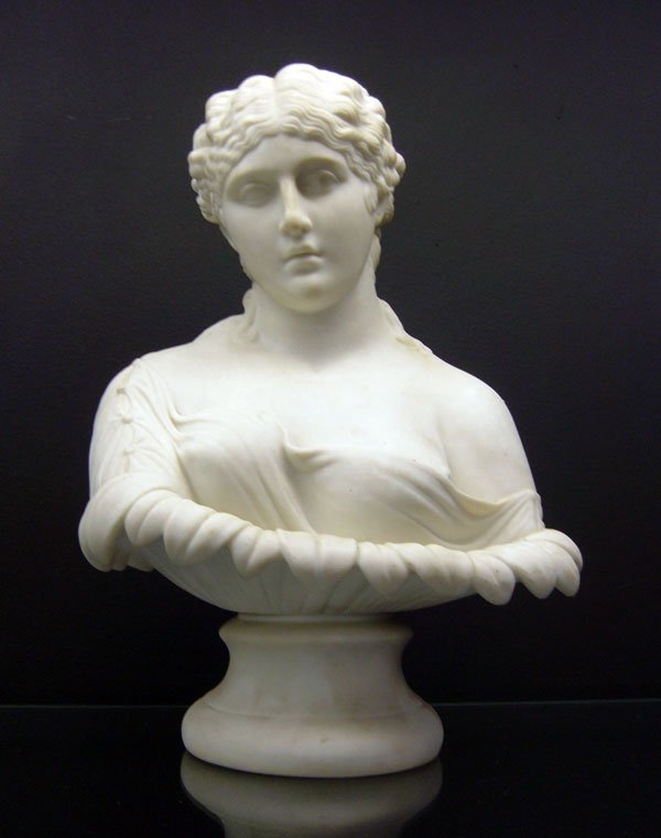 Parian Bust Of Woman