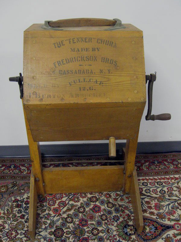 The ''fenner'' Churn Made By Fredrickson Bros. Cas