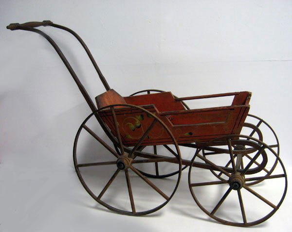 Victorian doll stroller. All original. Original paint a - Mar 03, 2013 ...
