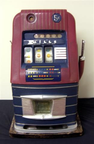 Antique Mills Nickel Slot Machine 1940s - Apr 23, 2006 | DeFina ...