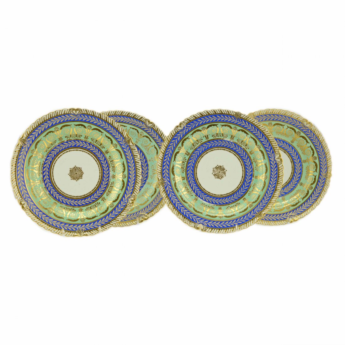 4 Russian Golden Service Porcelain Plates - Jul 23, 2020 | John Atzbach ...