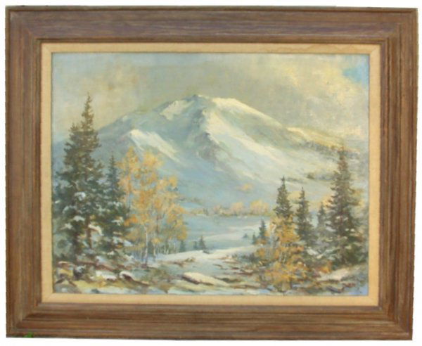 Juan Menchaca Oil Colorado (american B.1910)