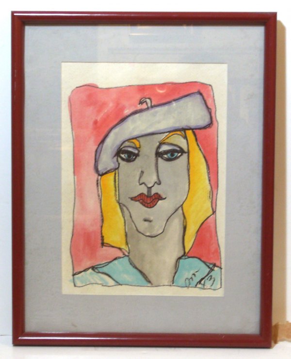 Kay Orr Female Portrait Oklahoma Artist