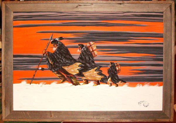 Jerome Bushyhead Winter Trail (cheyenne 1929 200