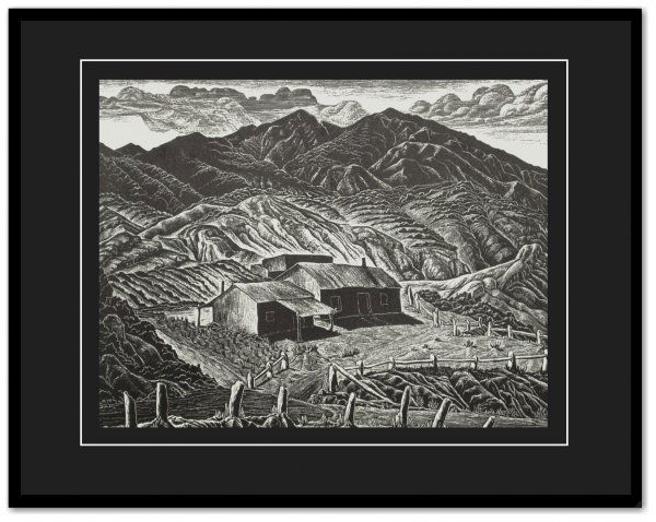 4: INA ANNETTE LINOCUT (American 1901-1999)