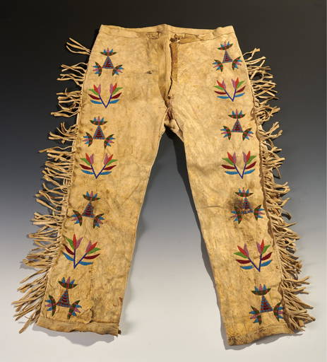 Native American Beaded Pants