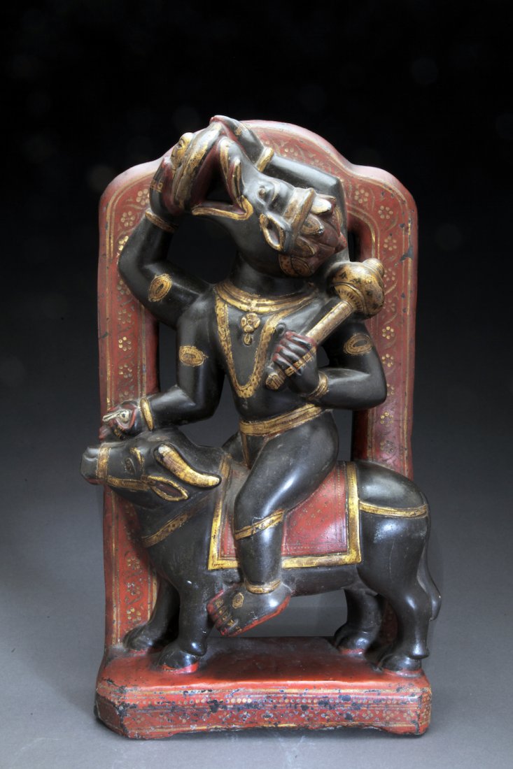 Fine Antique Stone Indian Figure Of Varaha - Sep 11, 2016 | Ancient ...