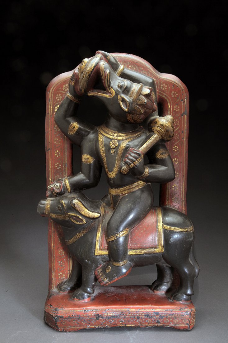 Fine Antique Stone Indian Figure Of Varaha - Sep 11, 2016 | Ancient ...