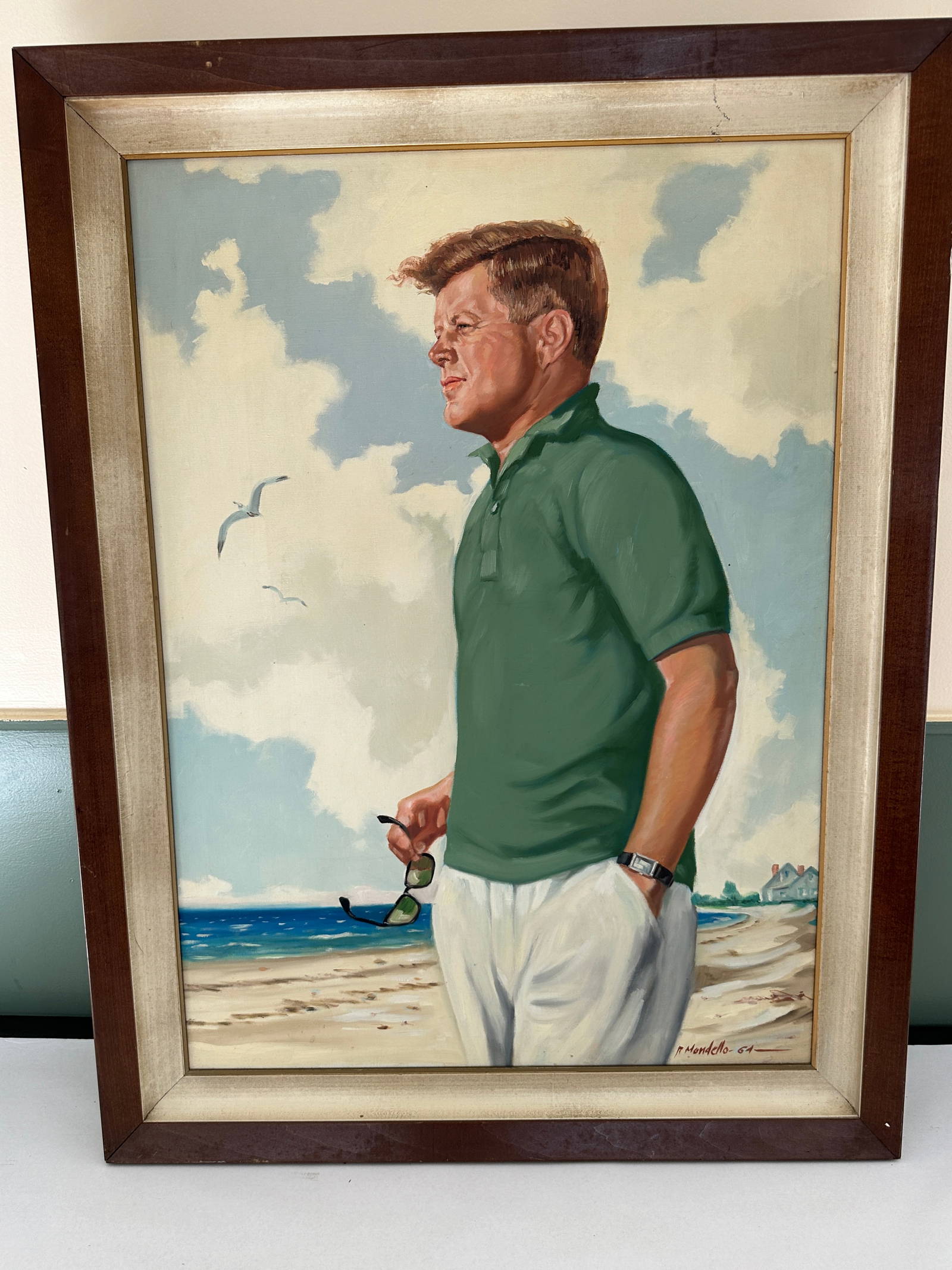 R. Mondello Oil Of Jfk Auction