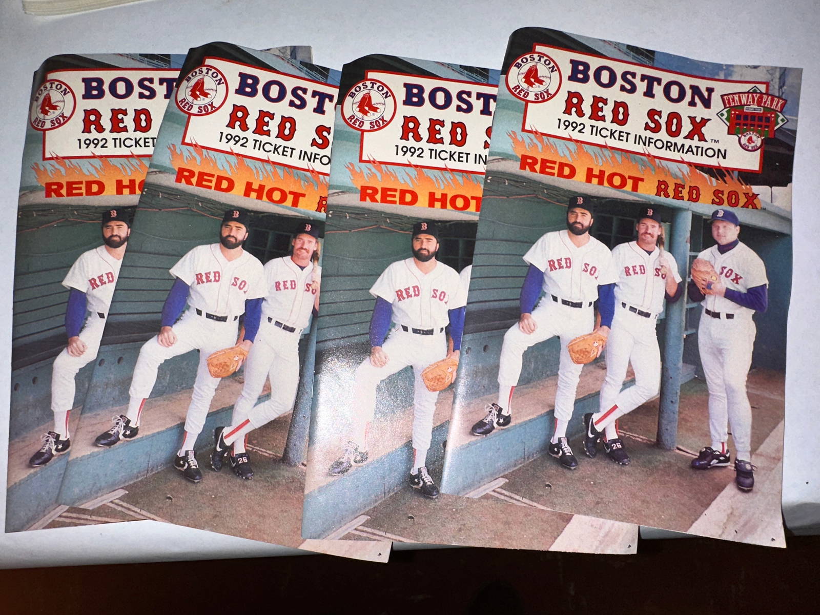 Lot Of 7 Boston Red Sox Items Auction