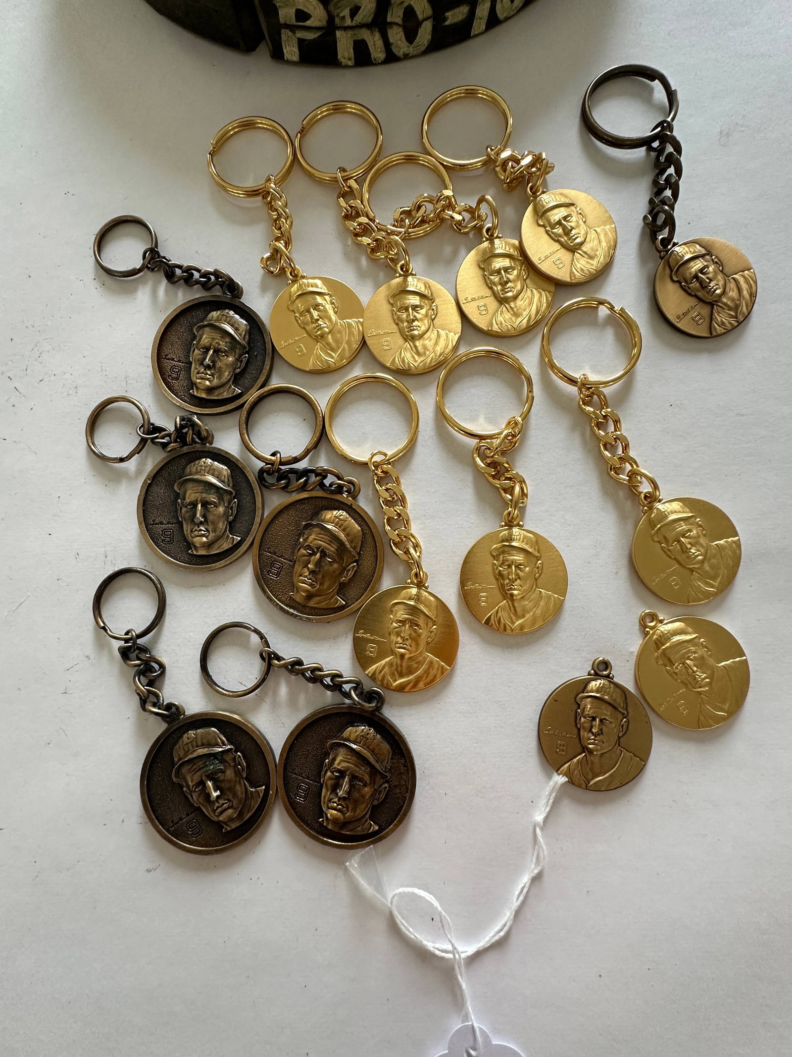 15 Ted Williams Key Chains Auction