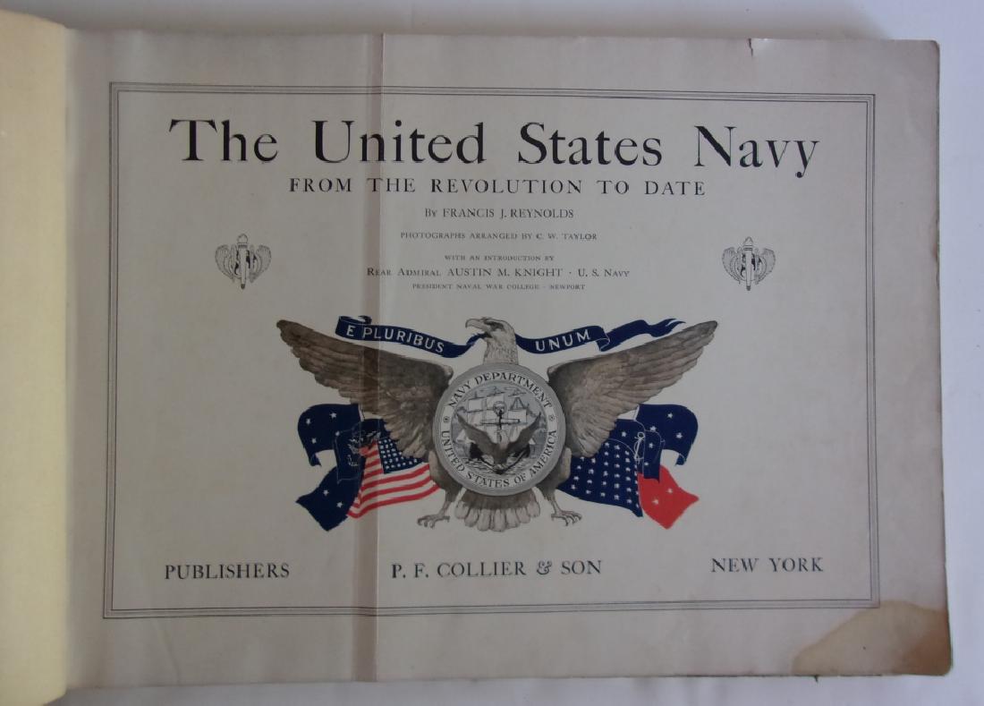 1917 The United States Navy Book