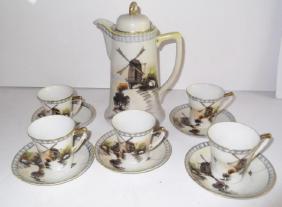 TEA SET MADE IN JAPAN HAND PAINTED