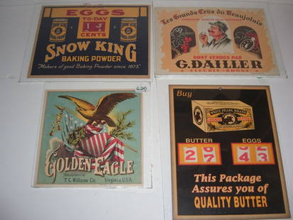 Pearl Baking Powder Sign