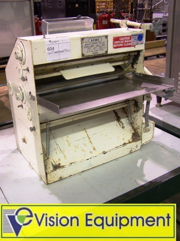 604: Acme MR11 dough roller/sheeter