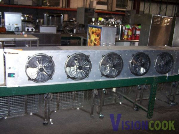 1092: Witt 5 Fan Walkin Cooler Evaporator Coil