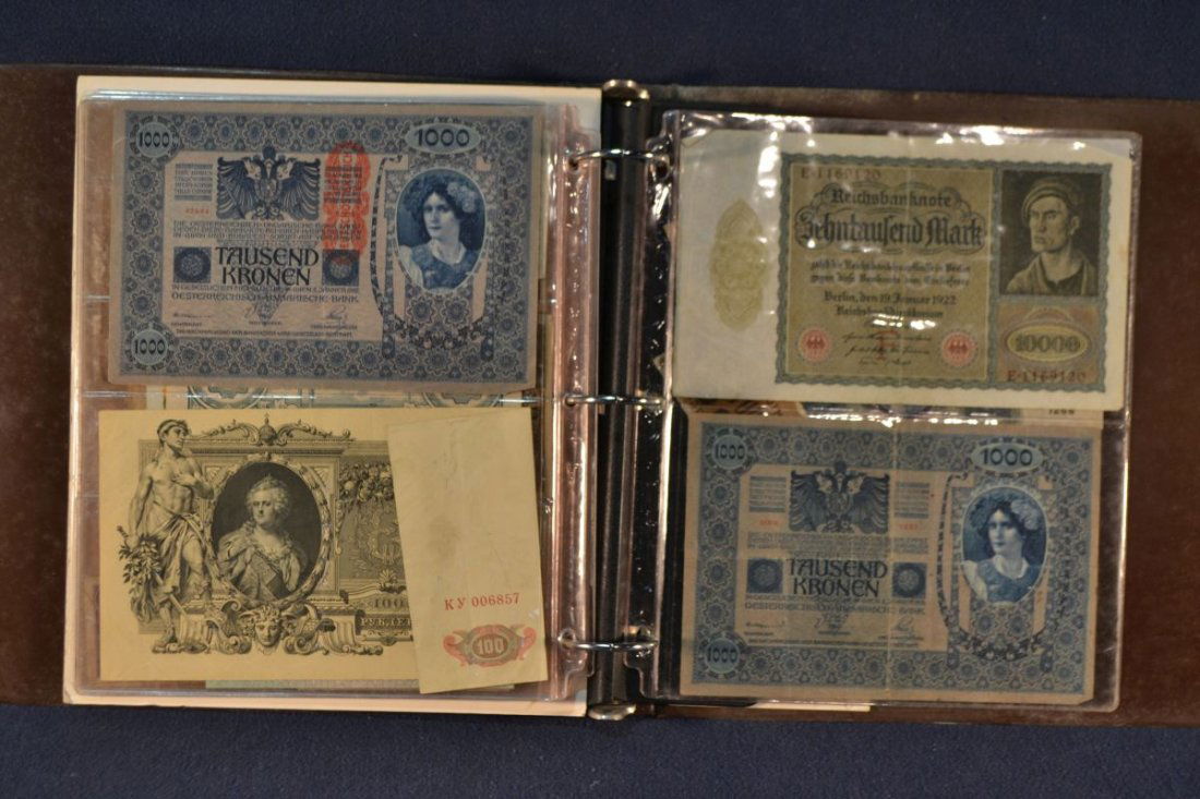 Collection Of Foreign Paper Currency