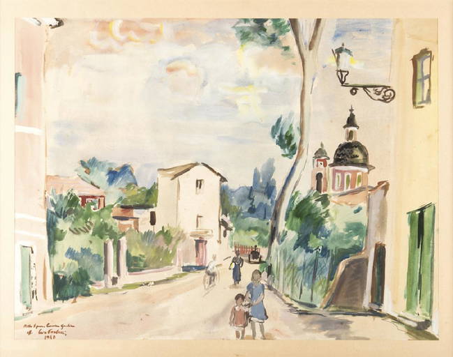 Vincenzo Colucci 1898 1970 Paesaggio
