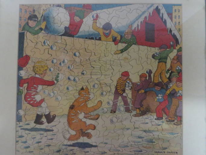 Antique Orphan Annie Puzzle.