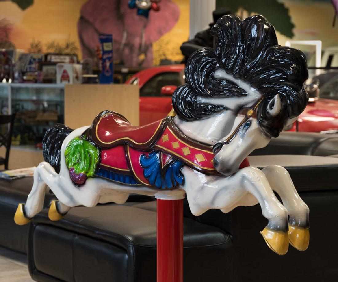 Coca Cola Toy Carousel Horse